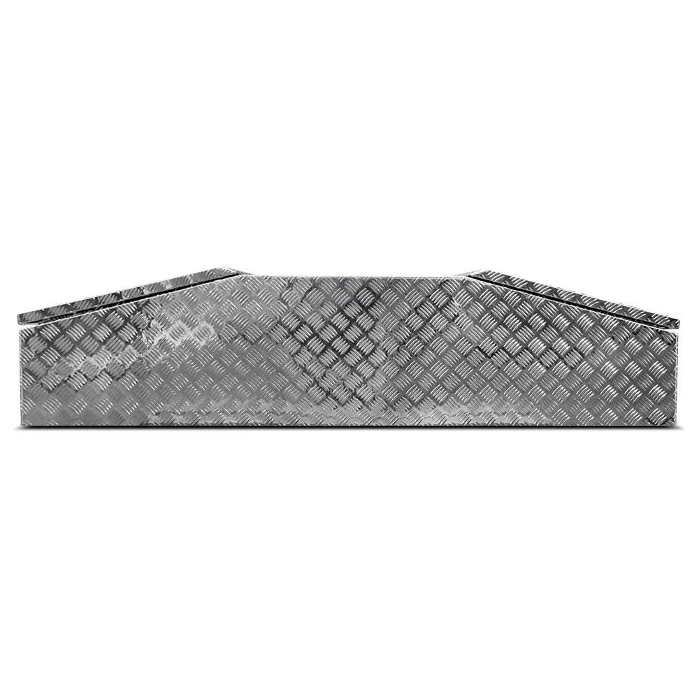 Aluminum checker plate Truck Gullwing Top lid opening tool box – brioboxes.com